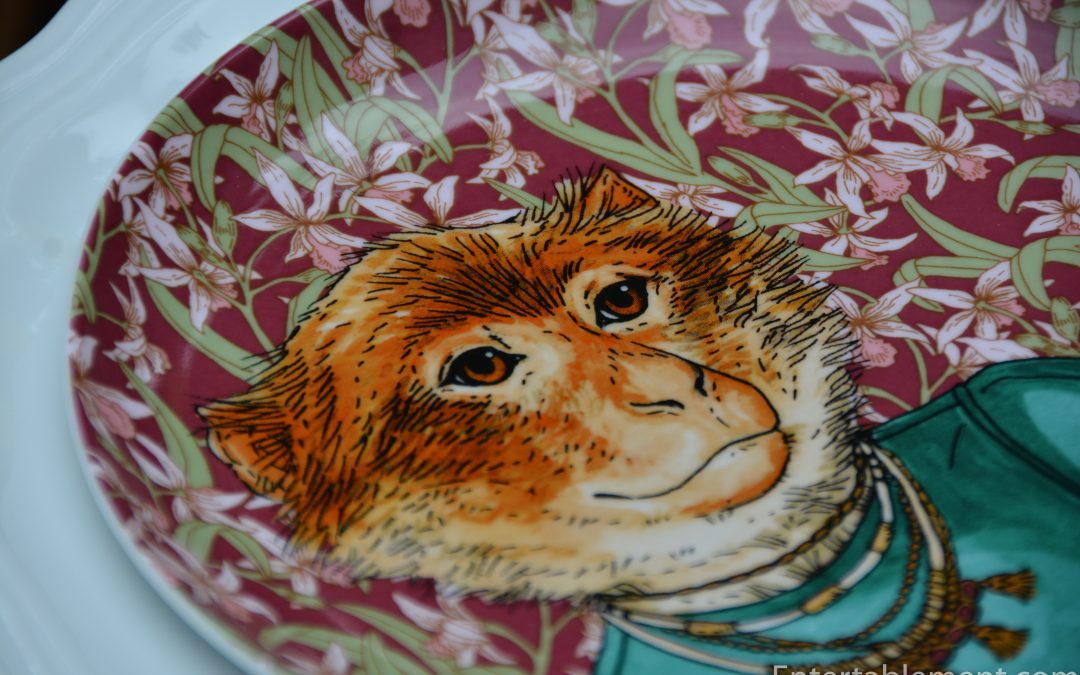 West Elm Dapper Animals - Macaque, Oryx Gazelle, Hooper Bird and Jaguar ...