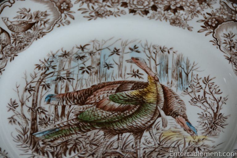 Wild Woodland Turkeys by Johnson Brothers - Entertablement