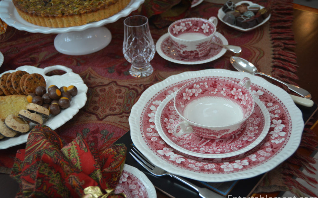 A Scottish Themed Tea with Paisley and Spode | Entertablement