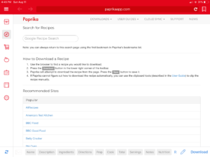 Paprika App for Recipe Organization, Grocery List and Meal Planning ...