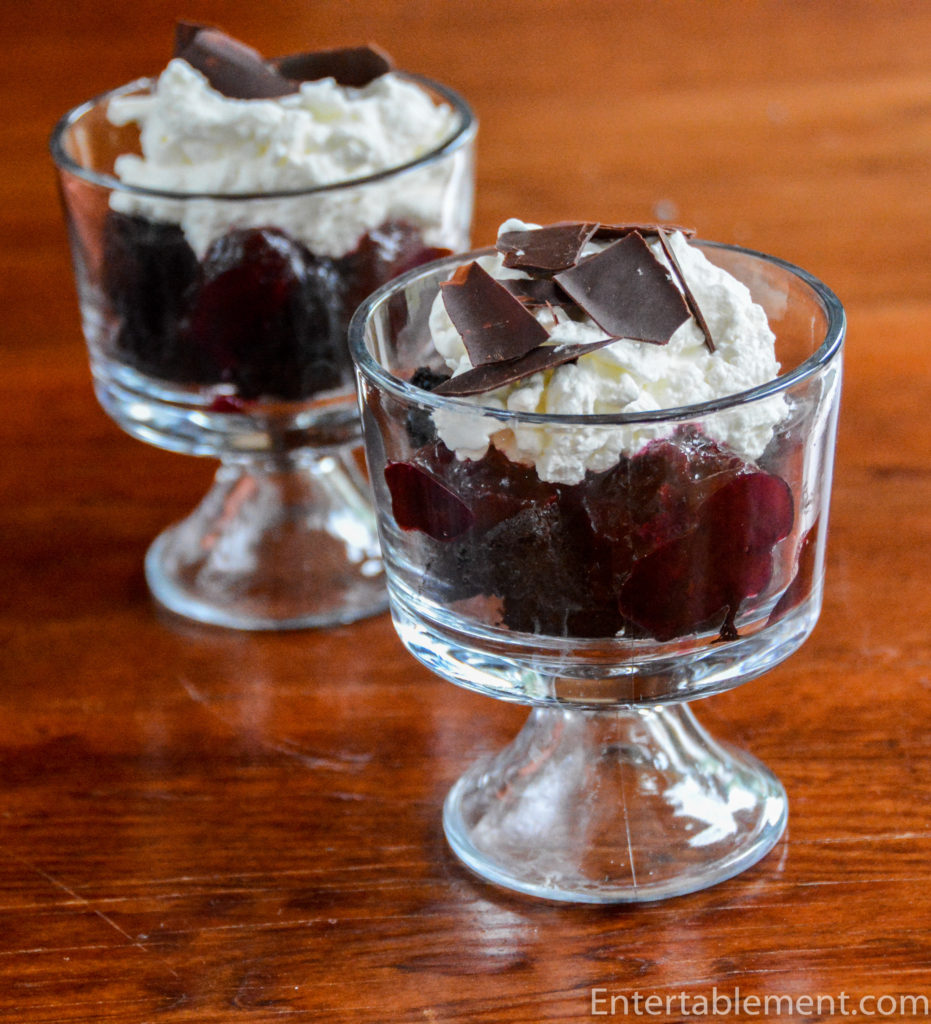 Deconstructed Black Forest Cake - Entertablement